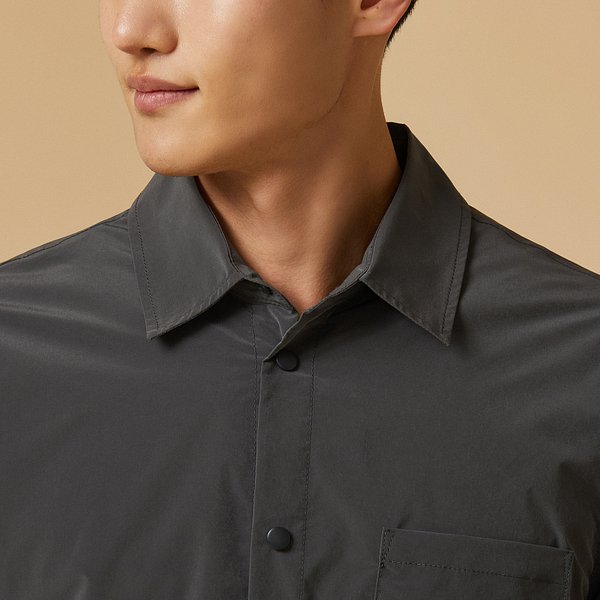 Jaju자주 남 셔츠형 자켓1 Sivillage 에스아이빌리지