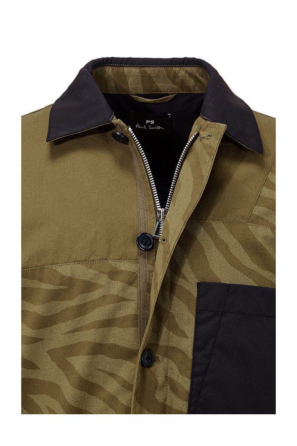 Paul Smith폴스미스 Ps Paul Smith 지브라 패턴 오버셔츠 자켓 Sivillage 에스아이빌리지