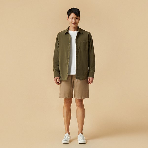 Jaju자주 남 셔츠형 자켓1 Sivillage 에스아이빌리지