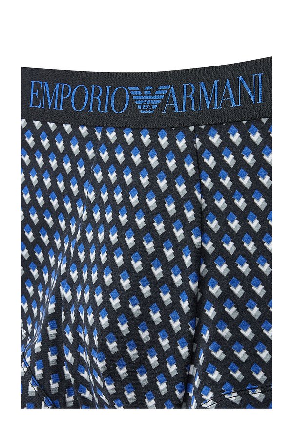 Emporio Armani Underwear엠포리오 아르마니 언더웨어 남성 로고 밴드 패턴드 드로즈 Sivillage