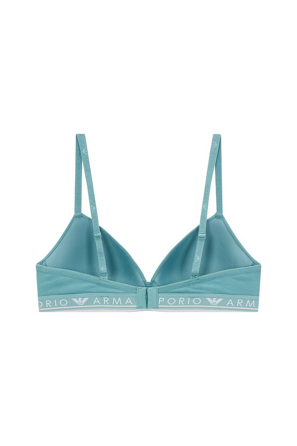 Emporio Armani Underwear엠포리오 아르마니 언더웨어 여성 라인 로고 밴드 트라이앵글 브라 Si