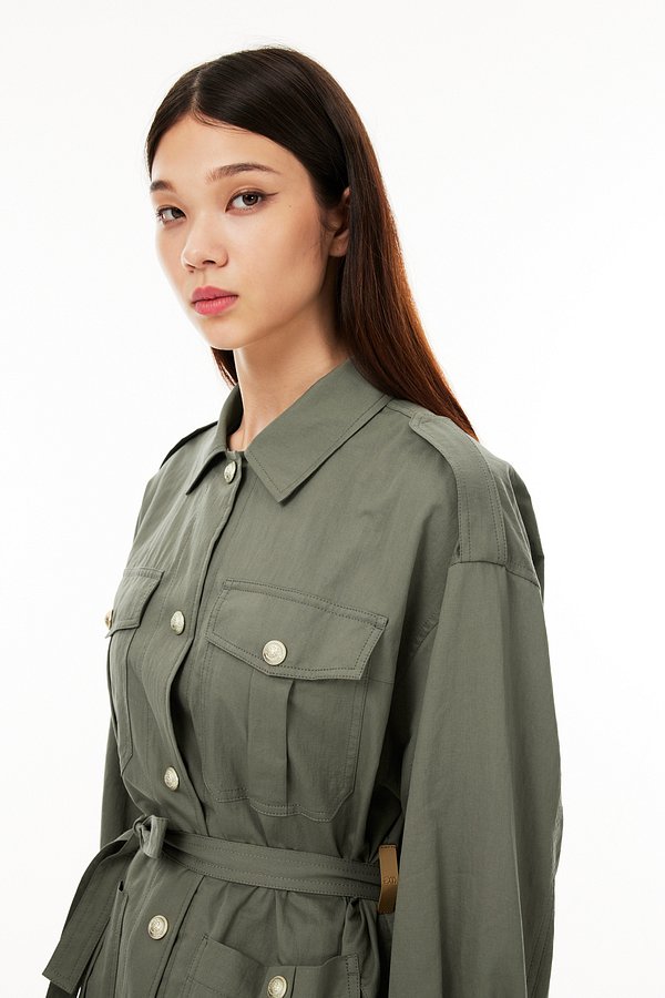 Gcut지컷 벨티드 이지 사파리 점퍼 Sivillage 에스아이빌리지