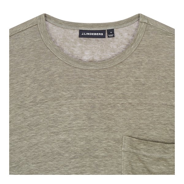 Jlindeberg제이린드버그 Men Collection 데이비스 린넨 티셔츠 Sivillage 에스아이빌리지