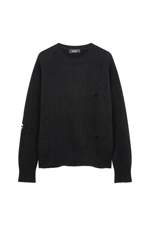 Dsquared2디스퀘어드2 남성 데미지 청키 립 스웨터 Sivillage 에스아이빌리지