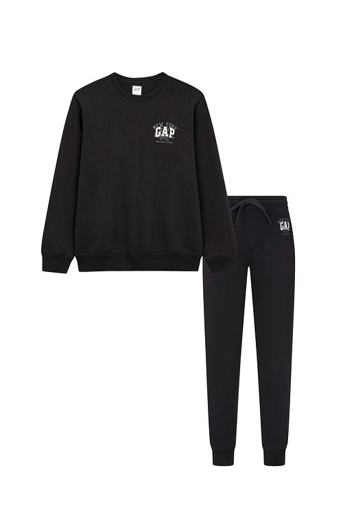 Gap Adults갭 남성 1969 로고 크루넥 맨투맨 And 조거 팬츠 Sivillage 에스아이빌리지