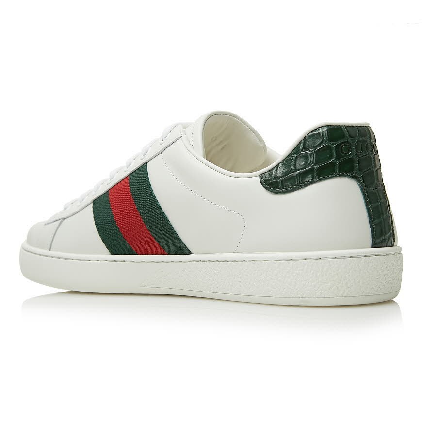 GUCCI(구찌) [구찌] 에이스 가죽 스니커즈 386750 A3830 9071 | S.I.VILLAGE (에스아이빌리지)