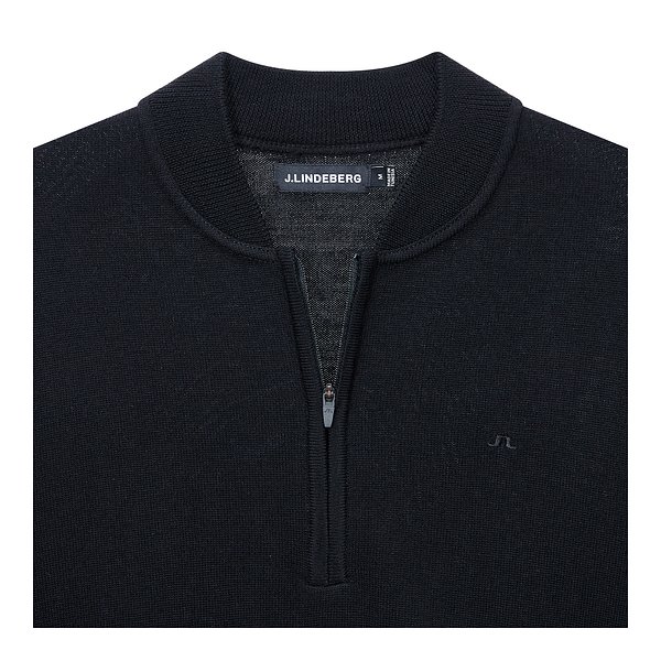Jlindeberg제이린드버그 Men Collection 린 메리노 베이스볼 카라 니트 Sivillage 에스