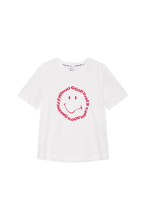 Gcut지컷 Smiley® 스마일리 그래픽 티셔츠 Sivillage 에스아이빌리지