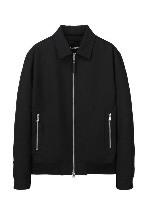 Allegri알레그리 블랙 Tech Wool 카라넥 점퍼 Arju3c101bk Sivillage 에스아이빌리지