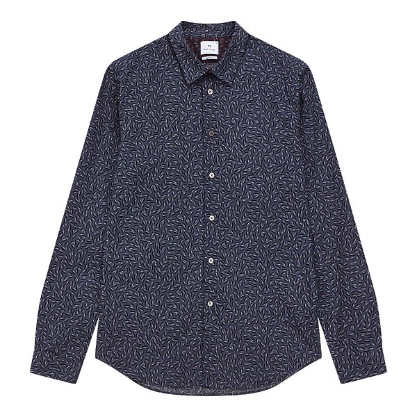 Ps Paul Smith 리프 패턴 슬림핏 셔츠 Sivillage