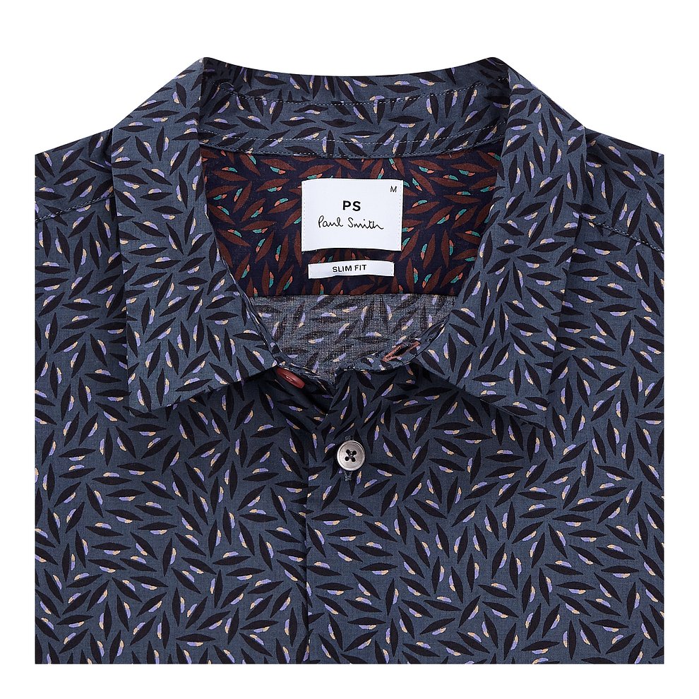 Ps Paul Smith 리프 패턴 슬림핏 셔츠 Sivillage