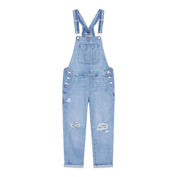 Gap Adults갭 ★갭 여성 21년 Spring★ 디스트로이드 서스팬더 데님 팬츠 Sivillage 에스아이빌리지