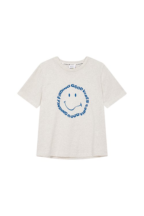 Gcut지컷 Smiley® 스마일리 그래픽 티셔츠 Sivillage 에스아이빌리지