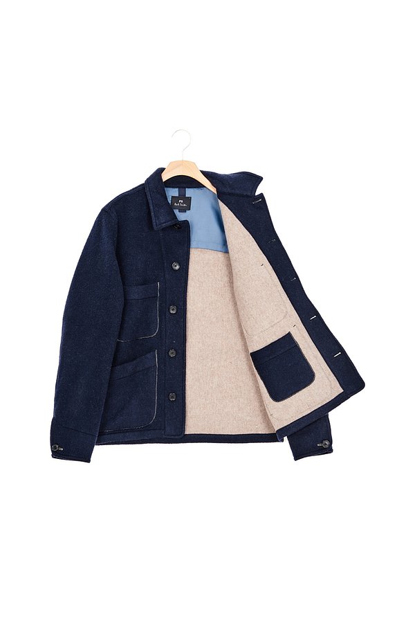 Paul Smith폴스미스 Ps Paul Smith 헤어리 패치 포켓 자켓 Sivillage 에스아이빌리지