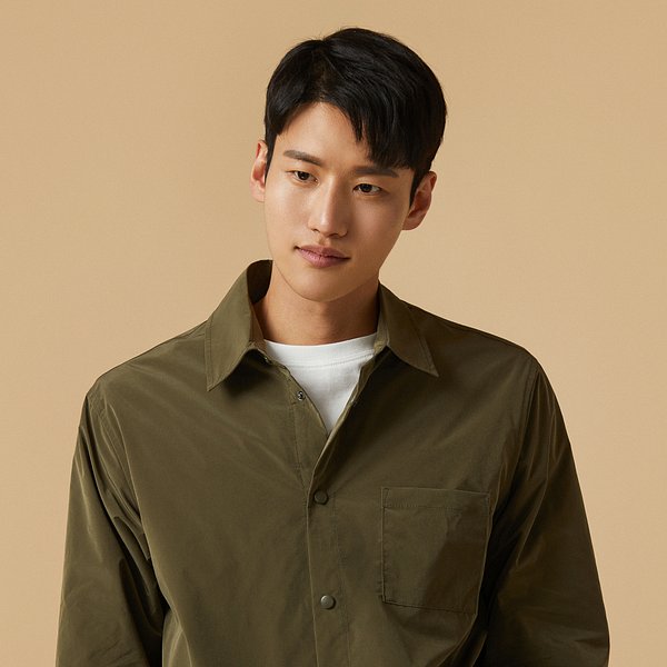 Jaju자주 남 셔츠형 자켓1 Sivillage 에스아이빌리지