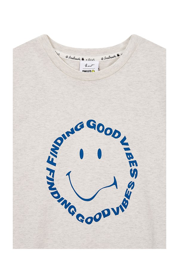 Gcut지컷 Smiley® 스마일리 그래픽 티셔츠 Sivillage 에스아이빌리지