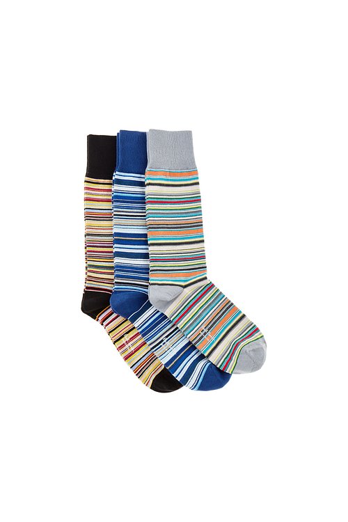 Paul Smith폴스미스 스트라이프 패턴 삭스 3pack Sivillage 에스아이빌리지
