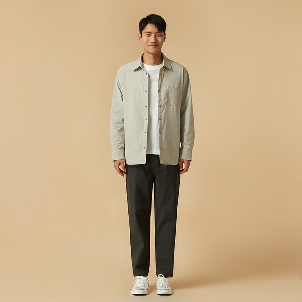 Jaju자주 남 셔츠형 자켓1 Sivillage 에스아이빌리지