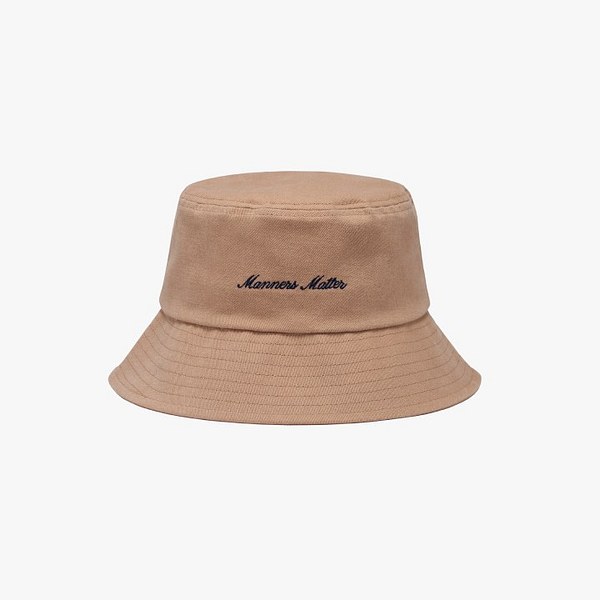 Madcattos 매드캐토스 Mcc F Embroidery Bucket Hat Beige S I Village 에스아이빌리지