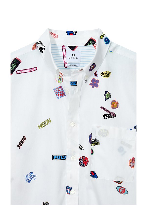 Paul Smith폴스미스 Ps Paul Smith 멀티 패턴 버튼다운 셔츠 Sivillage 에스아이빌리지