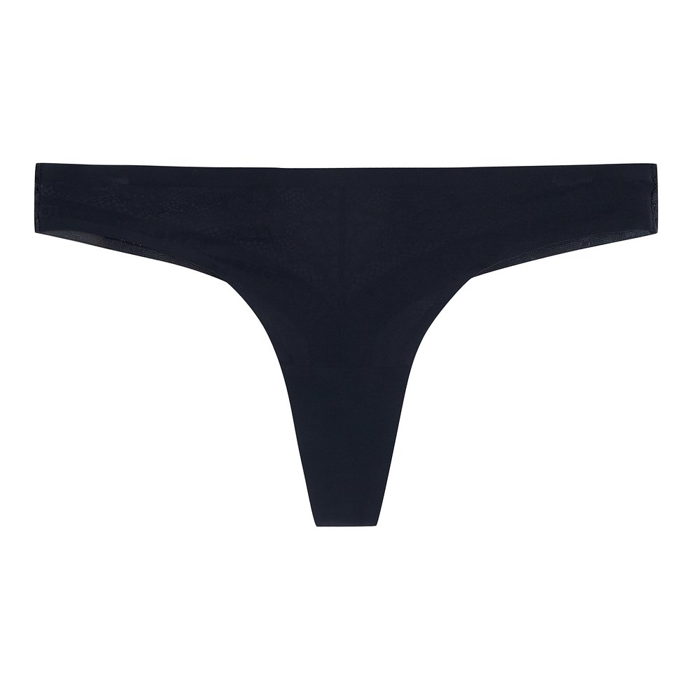 Emporio Armani Underwear엠포리오 아르마니 언더웨어 여성 플라워 레이스 로고 트림 본딩 심리스 티팬티