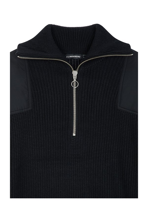 Jlindeberg제이린드버그 Men Collection 에단 청키 하프 집업 스웨터 Sivillage 에스