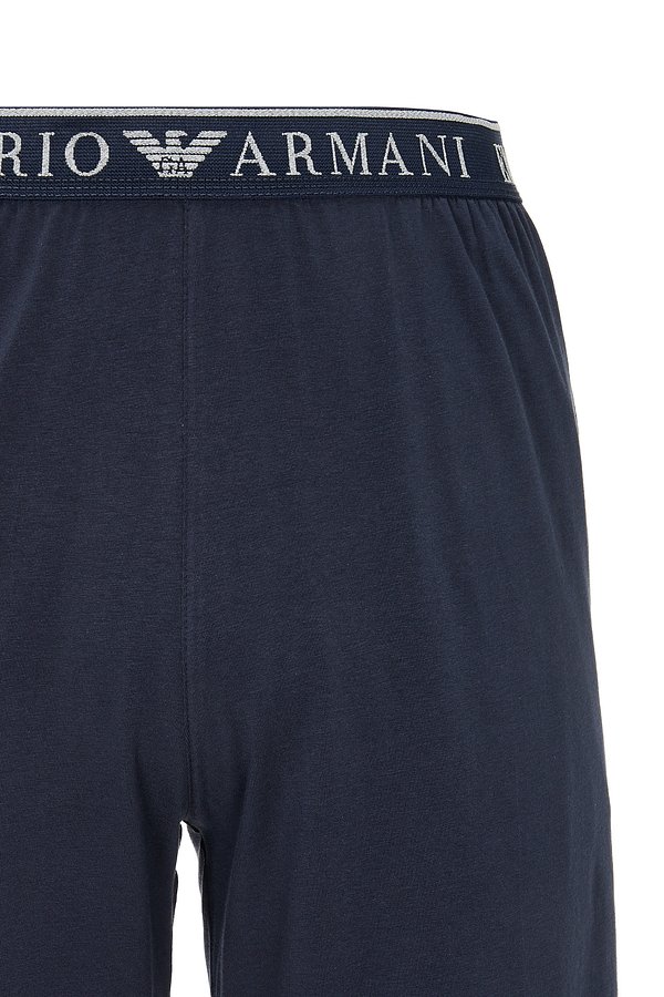 Emporio Armani Underwear엠포리오 아르마니 언더웨어 남성 엠보 로고 밴딩 라운지 쇼츠 Si
