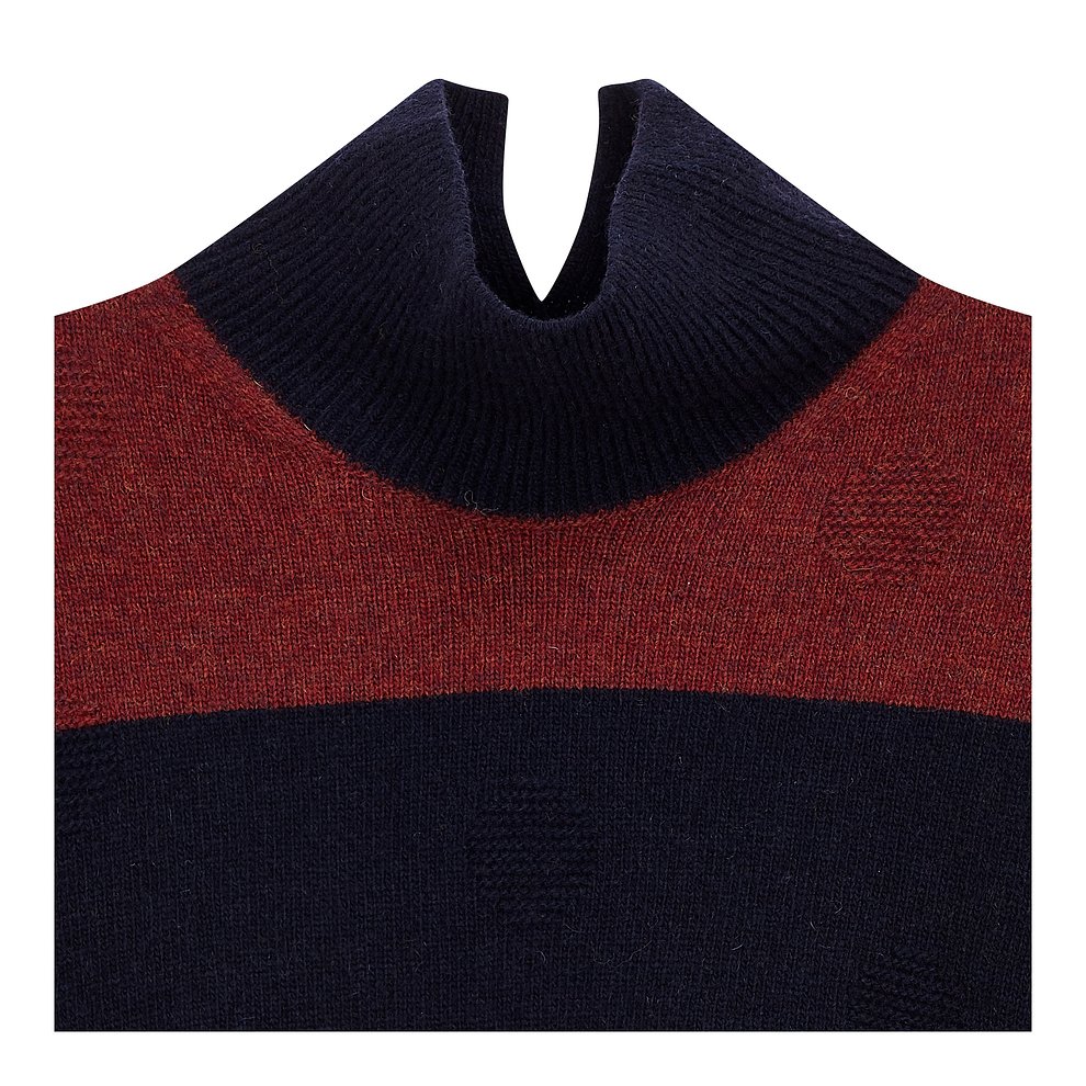 Paul Smith폴스미스 Ps Paul Smith 여성 배색 스트라이프 터틀넥 니트 Sivillage 에스아이빌리지