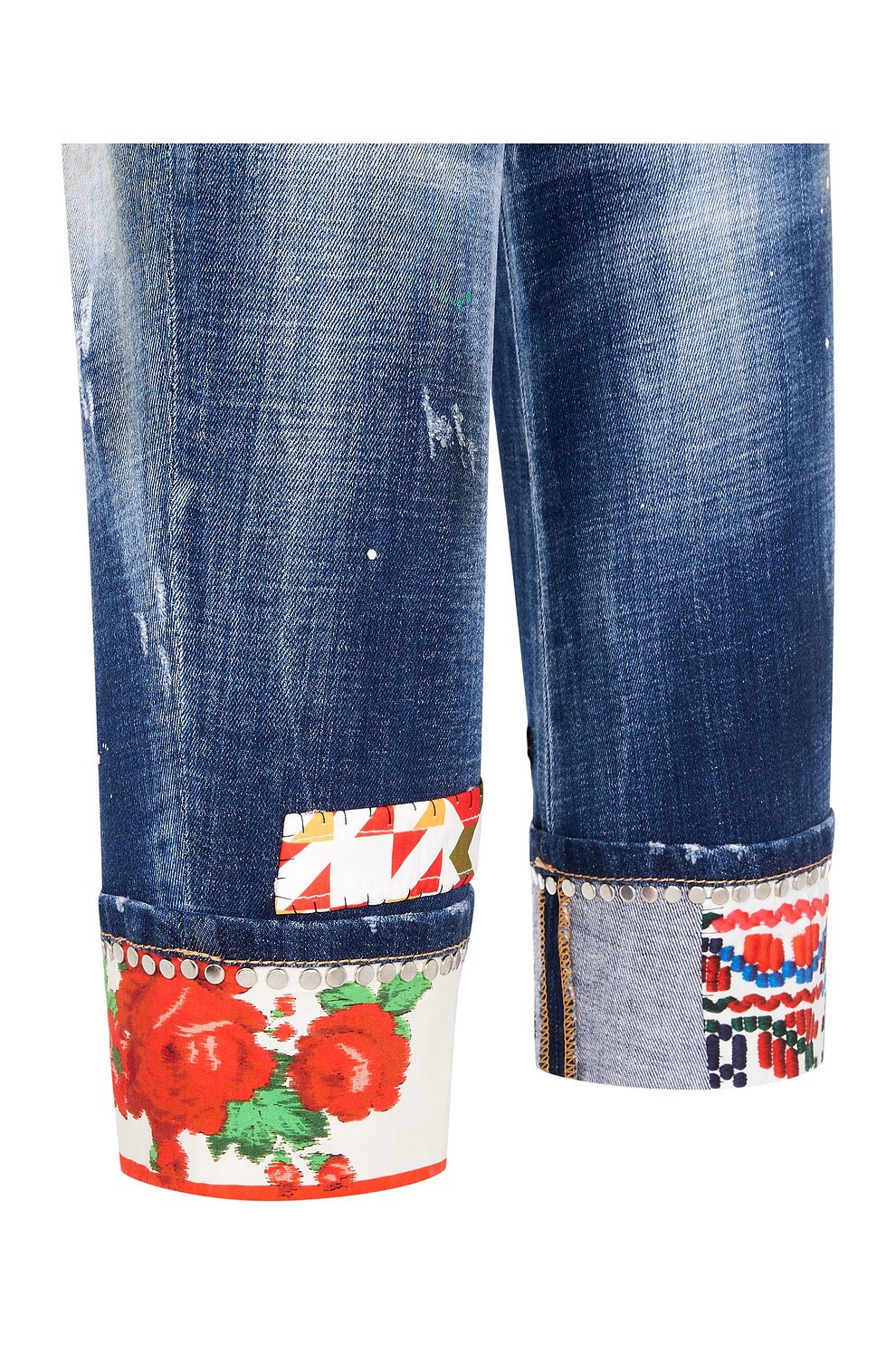 Dsquared2디스퀘어드2 멀티 패치 롤업 세일러 진 Sailor Sivillage 에스아이빌리지