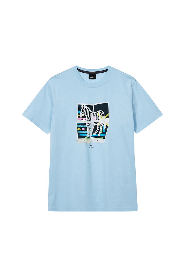 Paul Smith폴스미스 Ps Paul Smith 지브라 그래픽 슬림 티셔츠 Sivillage 에스아이빌리지