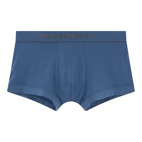 Emporio Armani Underwear엠포리오 아르마니 언더웨어 풀로고 그리드 밴딩 모달 드로즈 Si