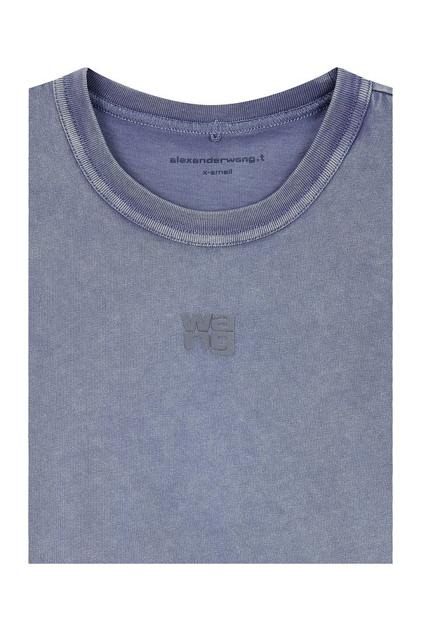 Alexander Wang알렉산더왕 Alexanderwangt 퍼프 로고 슈렁큰 티셔츠 Sivillage 에스