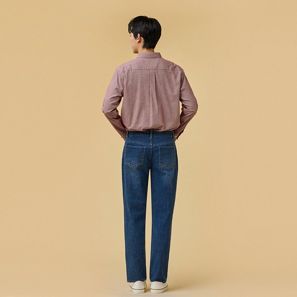 Jaju자주 남 스트레이트핏 데님 팬츠 Sivillage 에스아이빌리지