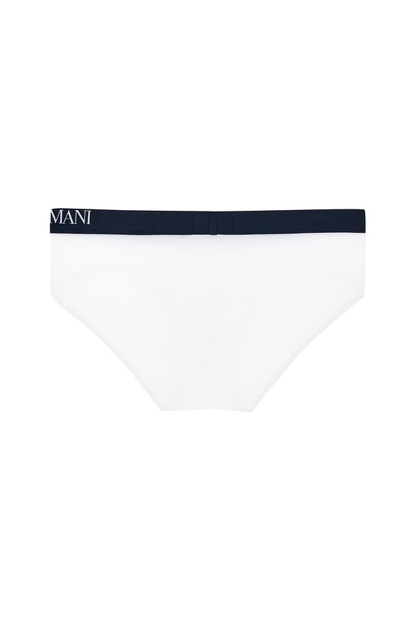 Emporio Armani Underwear엠포리오 아르마니 언더웨어 남성 사이드 로고 밴드 솔리드 브리프 Si