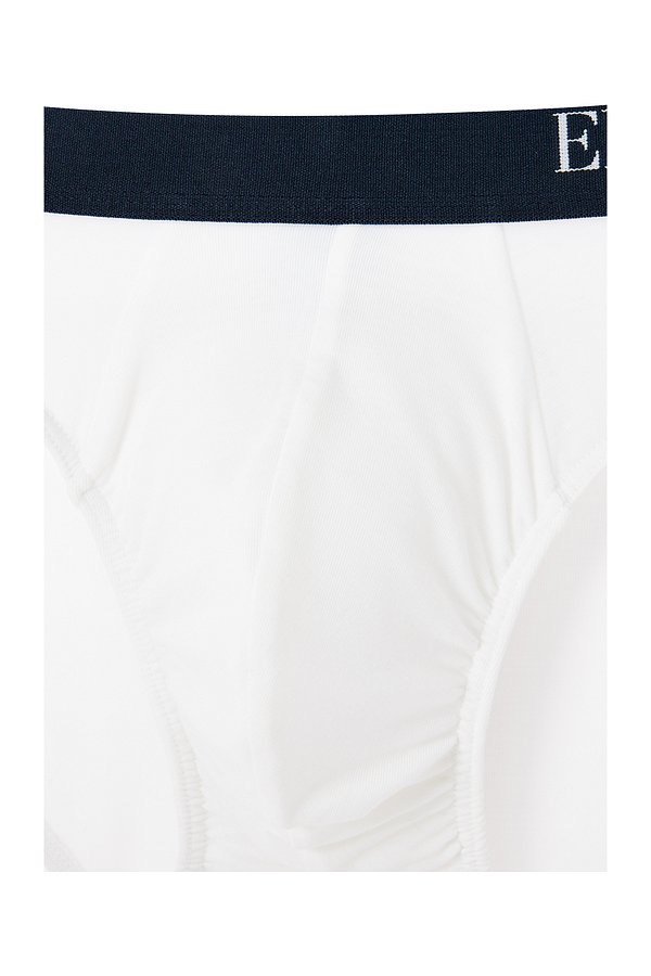 Emporio Armani Underwear엠포리오 아르마니 언더웨어 남성 사이드 로고 밴드 솔리드 브리프 Si