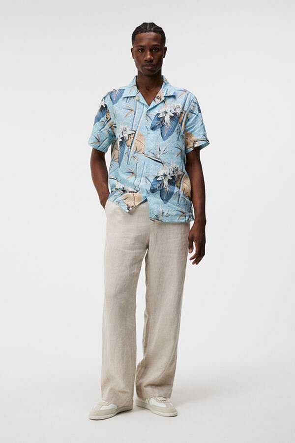 Jlindeberg제이린드버그 Men Collection 엘리오 트로피컬 프린트 레귤러 셔츠 Sivillage