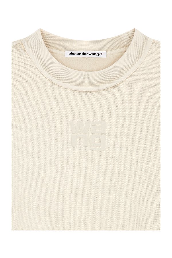 Alexander Wang알렉산더왕 Alexanderwangt 퍼프 로고 크루넥 맨투맨 Sivillage 에스
