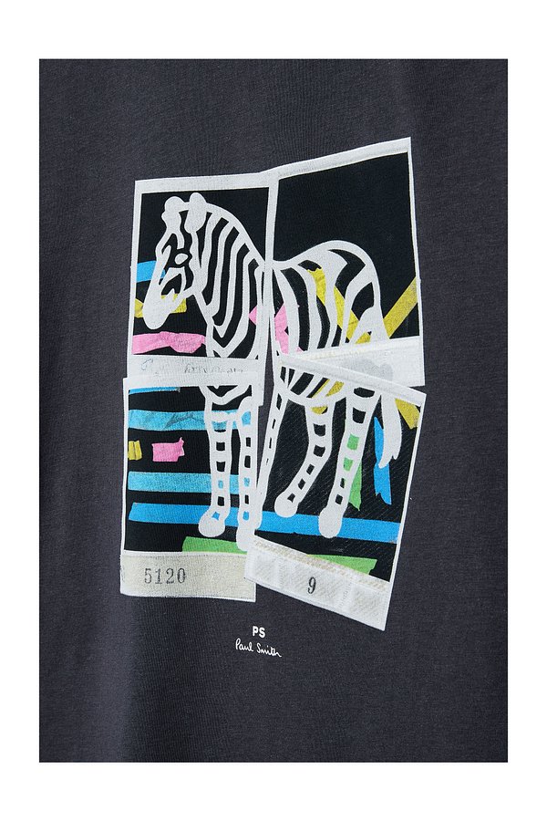 Paul Smith폴스미스 Ps Paul Smith 지브라 그래픽 슬림 티셔츠 Sivillage 에스아이빌리지