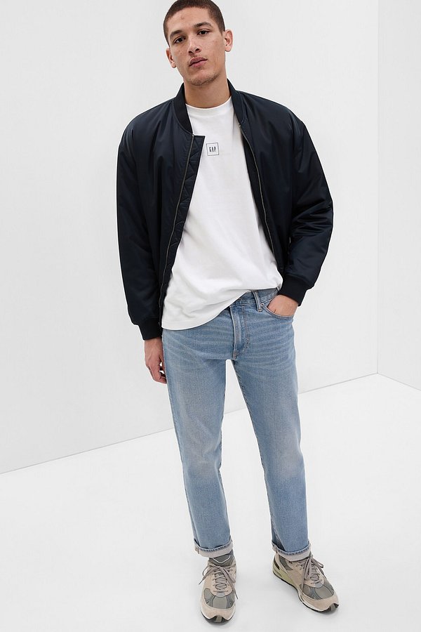 Gap Adults갭 남성 스트레이트 워싱 데님 팬츠 Sivillage 에스아이빌리지