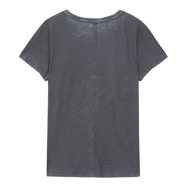 Gap Adults갭 ★갭 여성 21년 Spring★ 백 포인트 크루넥 슬럽 티셔츠 Sivillage 에스아이빌리지