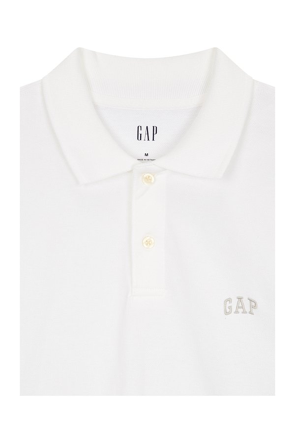 Gap Adults갭 남성 자수 로고 피케 폴로 셔츠 Sivillage 에스아이빌리지