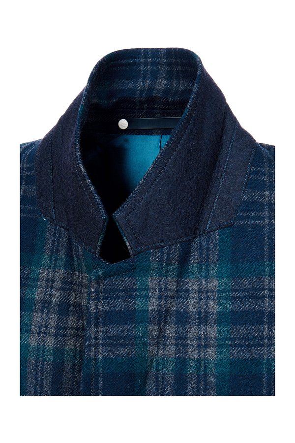 Paul Smith폴스미스 Ps Paul Smith 울 블렌드 체크 코트 Sivillage 에스아이빌리지