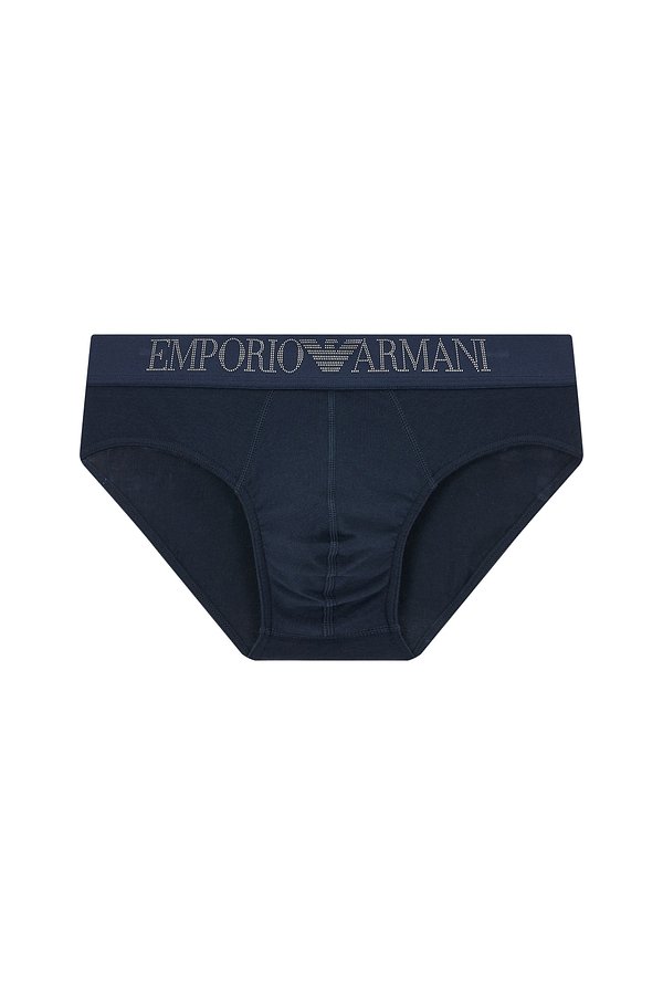 Emporio Armani Underwear엠포리오 아르마니 언더웨어 남성 텍스처드 로고 밴딩 브리프 Si