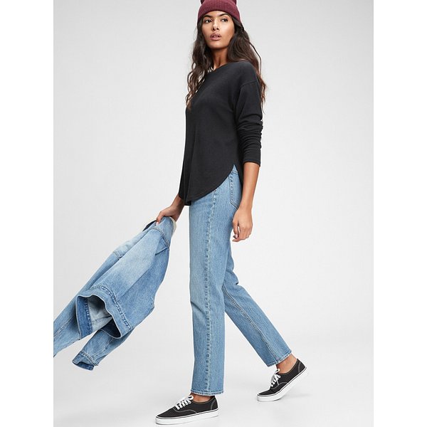 Gap Adults갭 ★갭 여성 21년 Spring★ 소프트 라운드 티셔츠 Sivillage 에스아이빌리지
