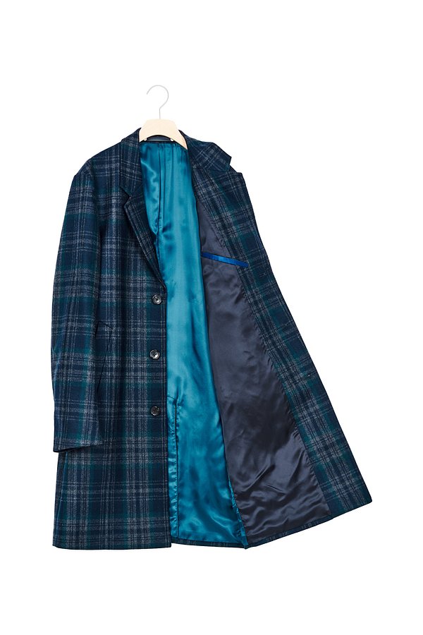 Paul Smith폴스미스 Ps Paul Smith 울 블렌드 체크 코트 Sivillage 에스아이빌리지