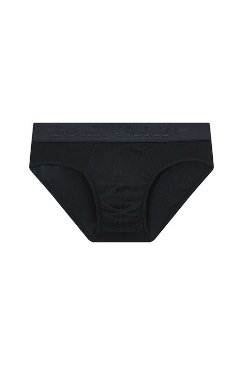 Emporio Armani Underwear엠포리오 아르마니 언더웨어 남성 텍스처드 로고 밴딩 브리프 Si