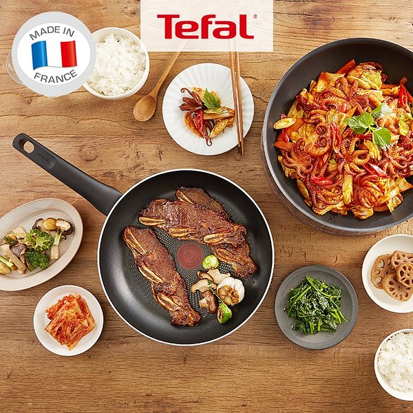 Tefal테팔 테팔 세라믹포스 프라이팬 20cm 티타늄2x Sivillage 에스아이빌리지