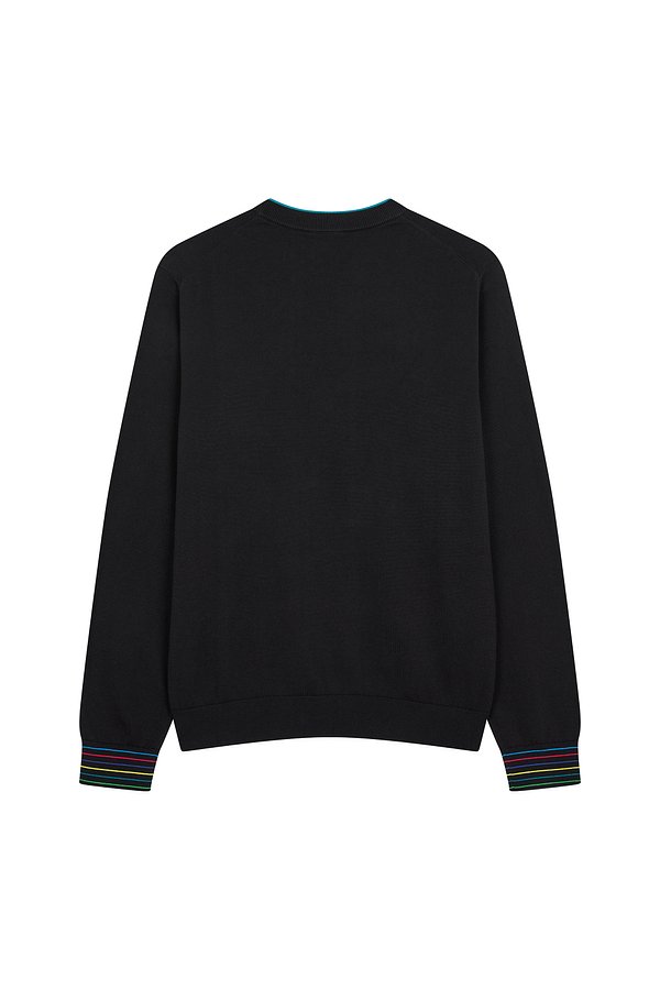 Paul Smith폴스미스 Ps Paul Smith 배색 라인 크루넥 니트 Sivillage 에스아이빌리지