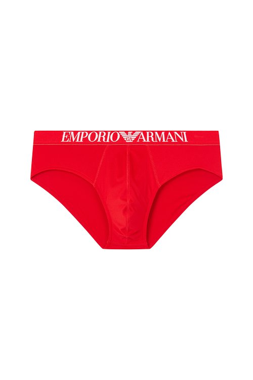 Emporio Armani Underwear엠포리오 아르마니 언더웨어 남성 로고 자카드 밴딩 솔리드 마이크로 브리프 S