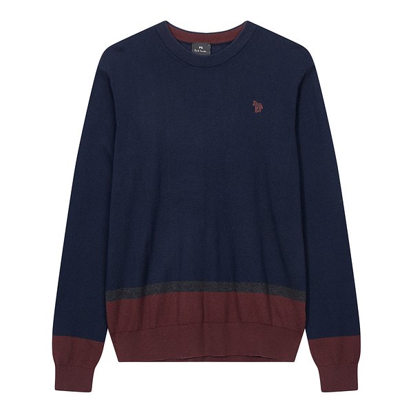 Paul Smith폴스미스 Ps Paul Smith 지브라 자수 크루넥 니트 Sivillage 에스아이빌리지